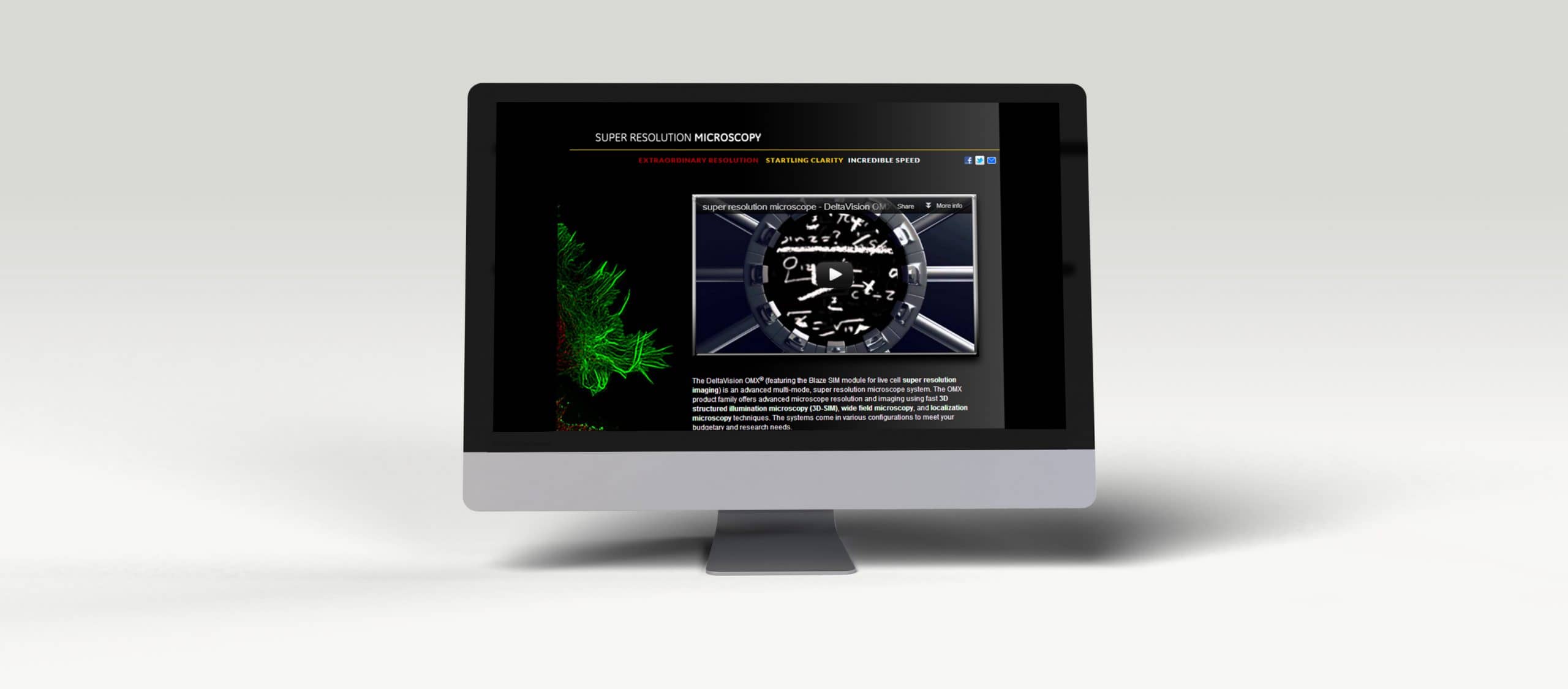 Microscopy Micro Web Site - Your Creative Freelance and Contract Partner